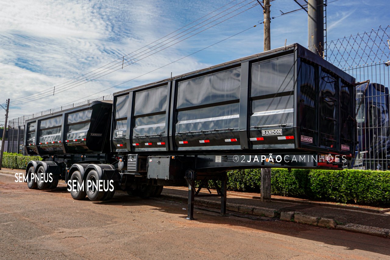 RANDON BITREM BASCULANTE – 2 Japão Caminhões e Carretas
