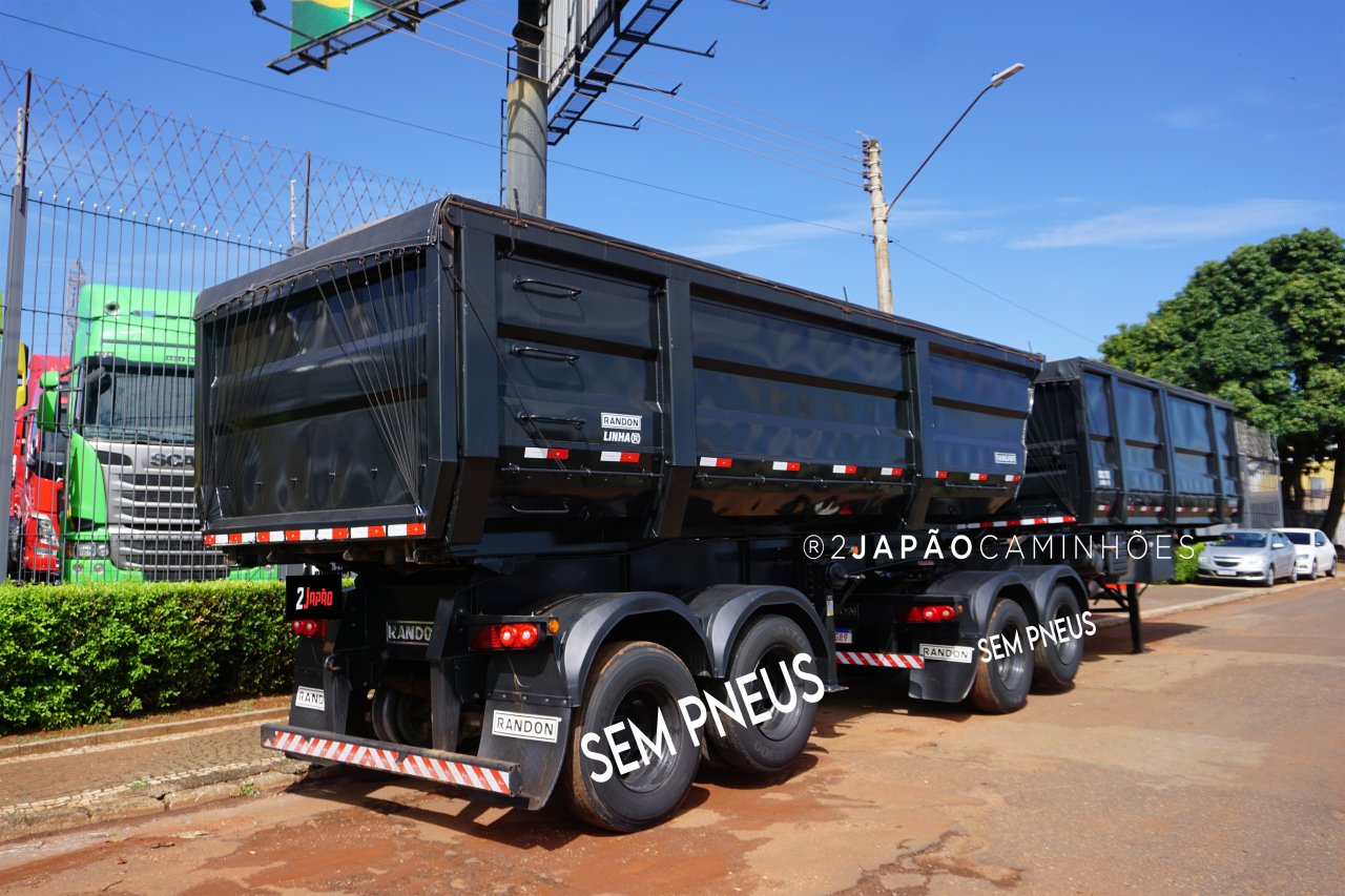 RANDON BITREM BASCULANTE – 2 Japão Caminhões e Carretas
