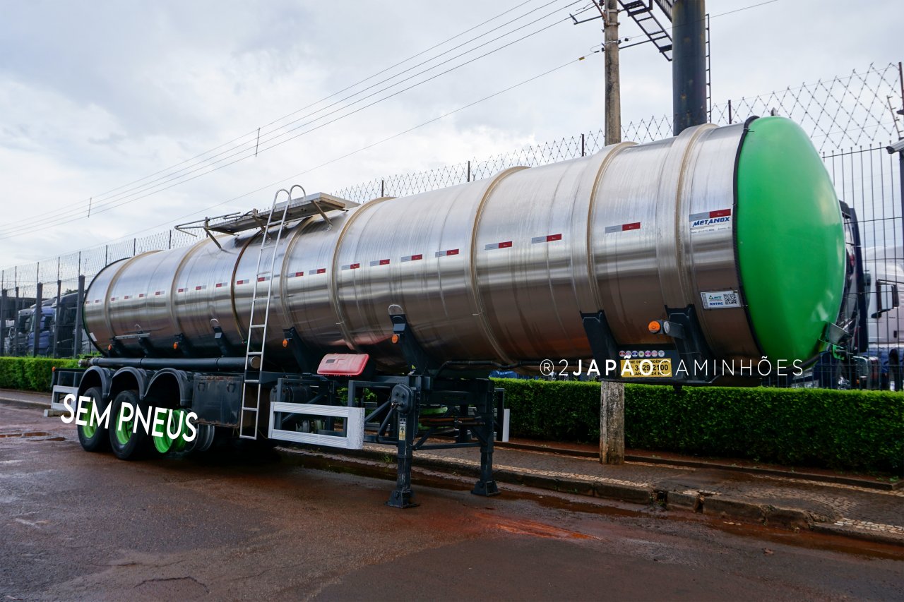 METANOX TANQUE INOX – 2 Japão Caminhões e Carretas