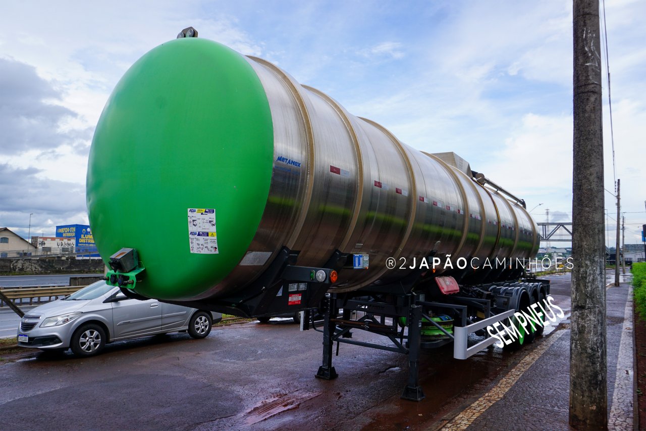 METANOX TANQUE INOX – 2 Japão Caminhões e Carretas