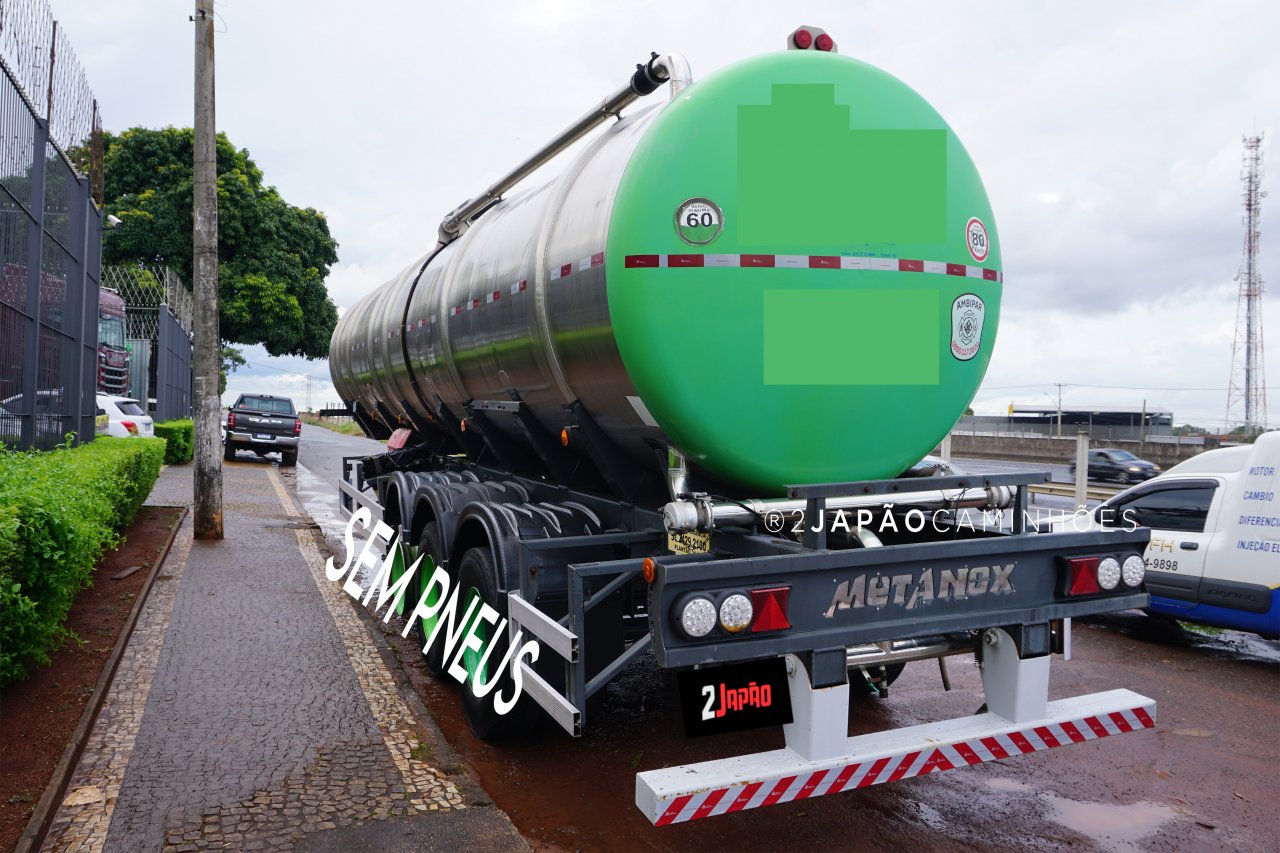 METANOX TANQUE INOX – 2 Japão Caminhões e Carretas